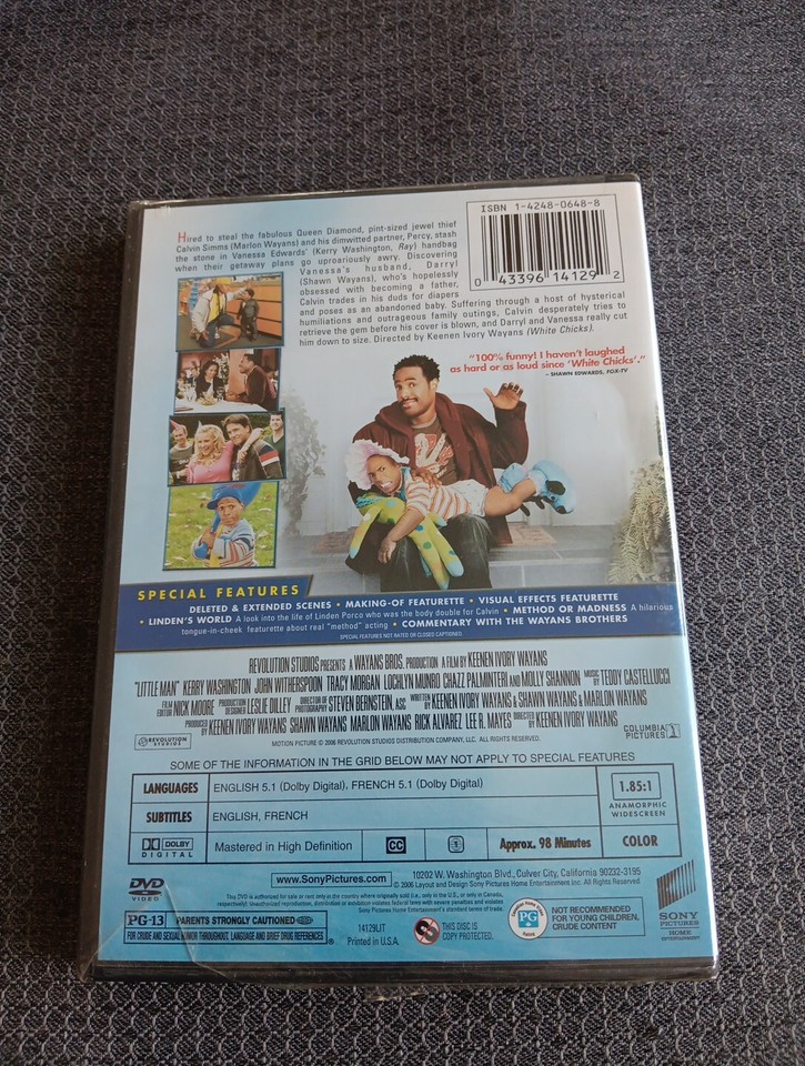 Little Man (DVD, 2005, Widescreen, Loaded with Extra Crap Edition) NEW ...