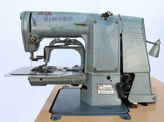 SINGER St-36 Camatron Long Bar Tacker 2" Inch Industrial Sewing Machine ...