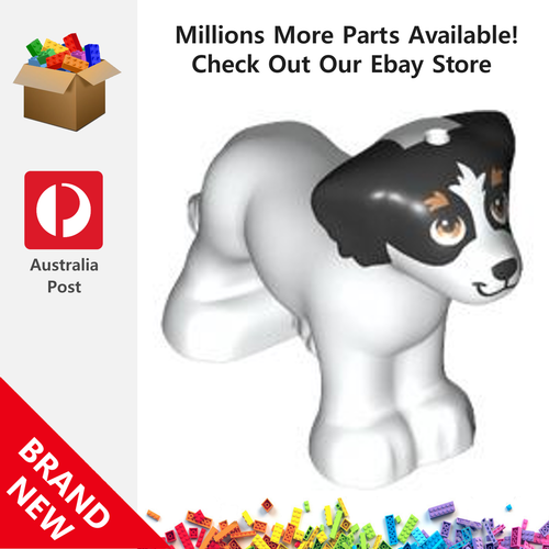 Genuine LEGO™ White Dog Friends Shaggy Fur Ears 3168 6429439 New | eBay