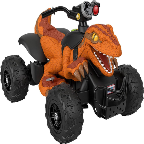 Dinosaur Racer Kids Electric Ride-On ATV Toy Battery Powered 12V Four ...