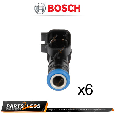 6 x Bosch Fuel Injectors Part Number 0280158028 Refer OE 04591986AA ...