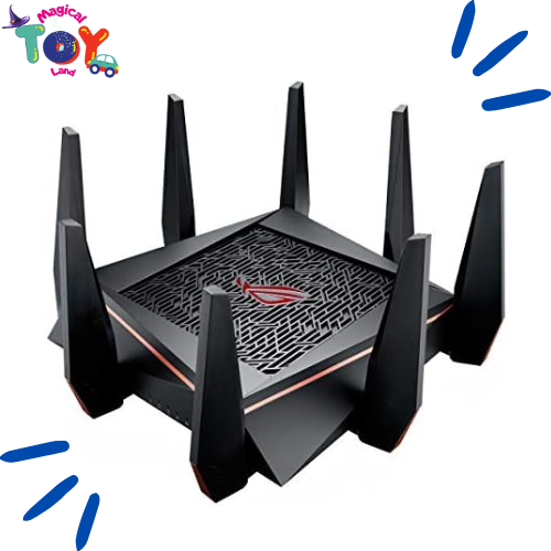 ASUS ROG Rapture GT-AC5300 Gaming Router - Tri-Band, AiMesh, & Lifetime ...