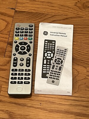 GE General Electric 33709 Ultra Pro 4-Device Universal Remote Control W/Instruct | eBay