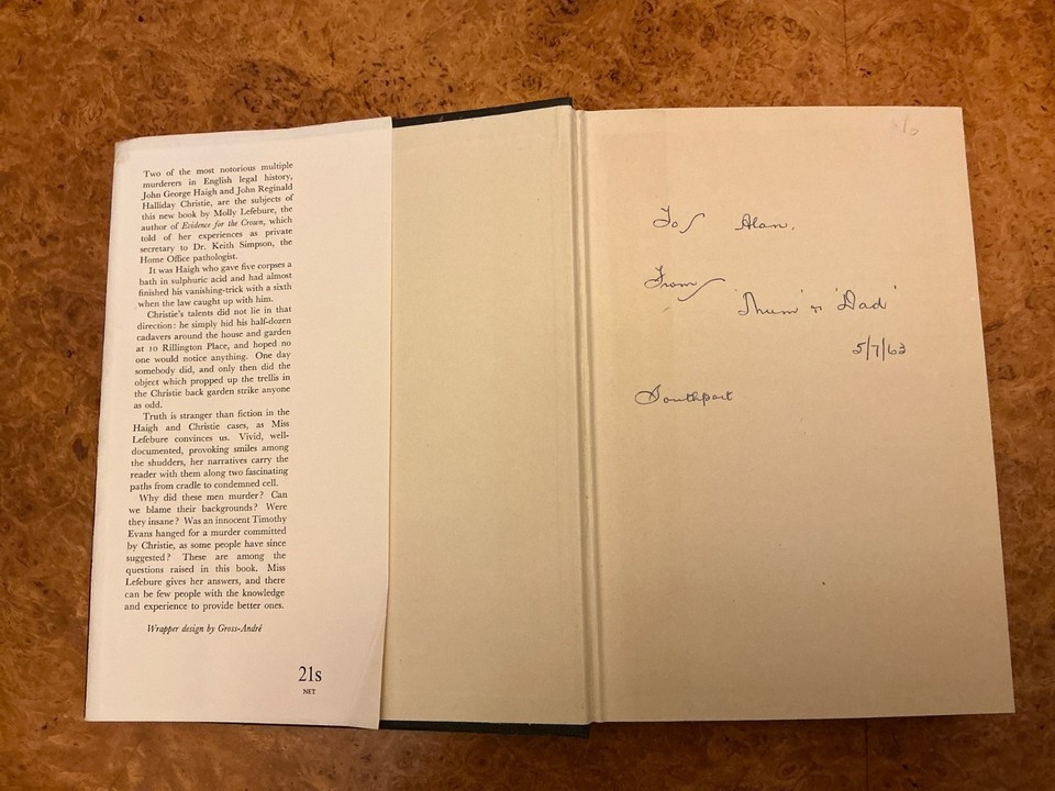 Murder with a Difference by Molly Lefebure. 1st edition 1958. | eBay UK