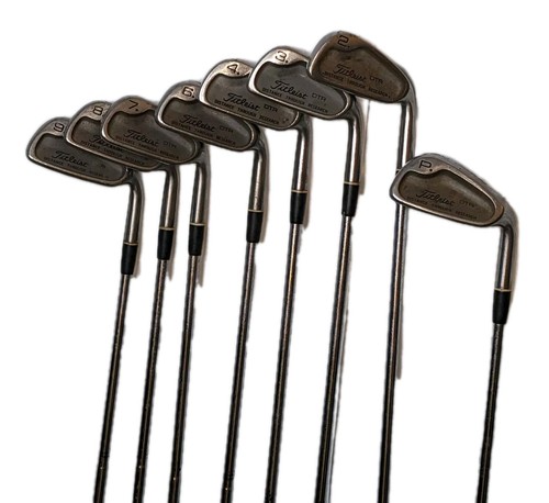 Titleist DTR Iron Set 2-4,6-9+P True Temper Dynamic Steel Shaft RH Club | eBay