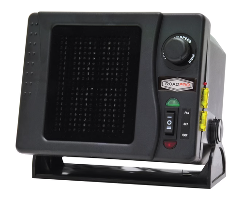RoadPro RPSL681 12V Direct Hook-up Ceramic Heater with Swivel Base ...