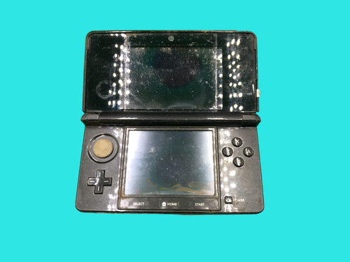 Nintendo 3DS CTR-001 Handheld Gaming Console, Black, Broken, Faulty (6 ...