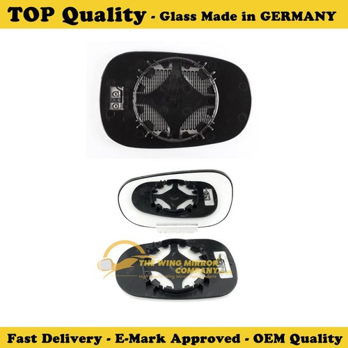 Fits RENAULT Modus 2004->2008 Left Side Door Wing Mirror Glass With ...