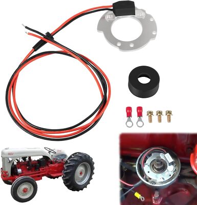 1244A Ignitor 4 Cyl Electronic Ignition Conversion Kit for Ford ...
