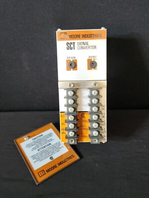 Moore Industries SCT/4-20MA / 0-10V / 117AC SCT Signal Converter | eBay