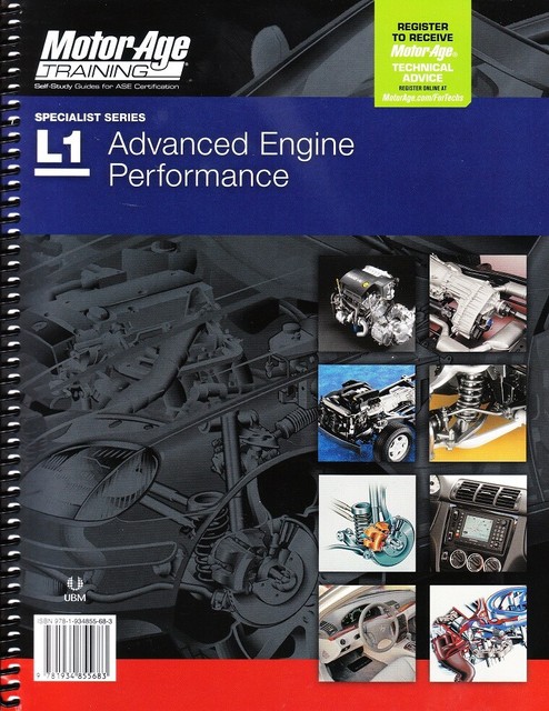 ASE Test Prep - L1 Advanced Engine Performance Study Guide by Motor Age ...