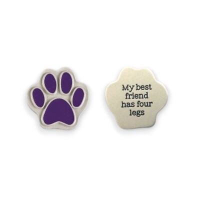 My Best Friend Has 4 Legs Paw Shaped Pocket Token – Pet Lover Keepsake ...
