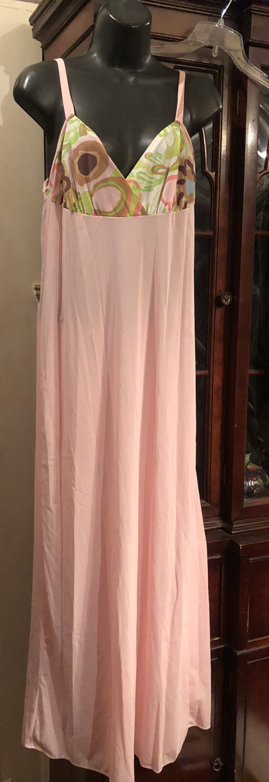 Vintage Sears 2 Pc Long Nightgown Peignoir Lingerie S… - Gem