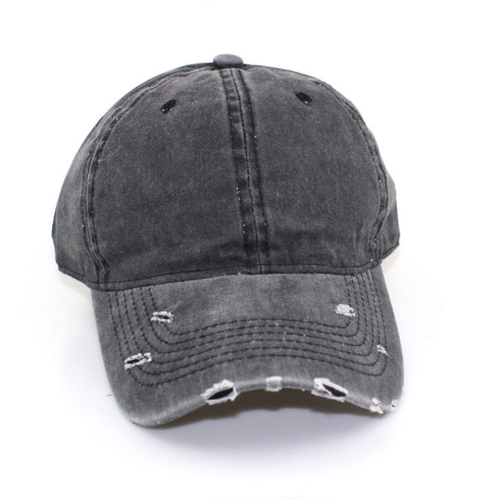 Distressed Cotton Baseball Ball Cap Hat Dad Vintage Solid Blank Plain ...
