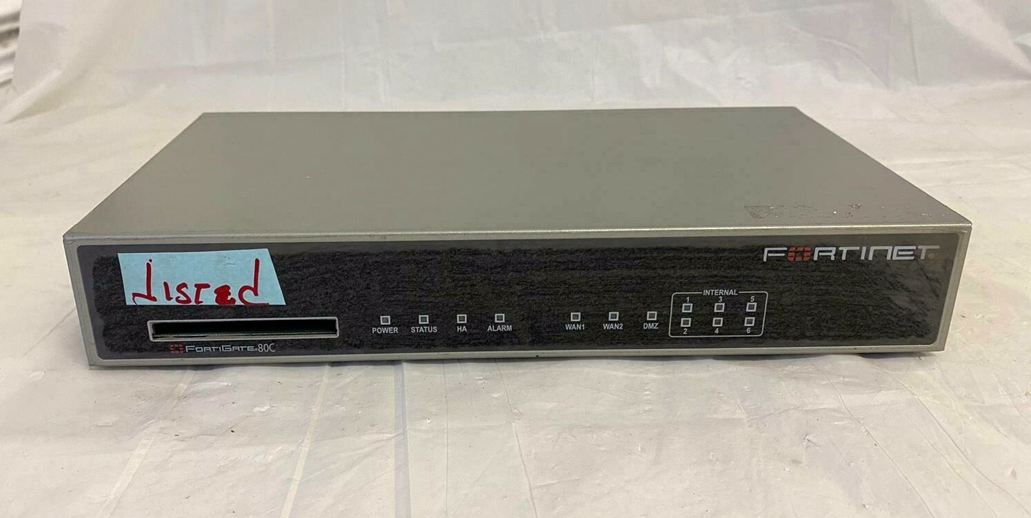 Fortinet FORTIGATE-80c Multi-function Security Device Firewall FG-80C ...