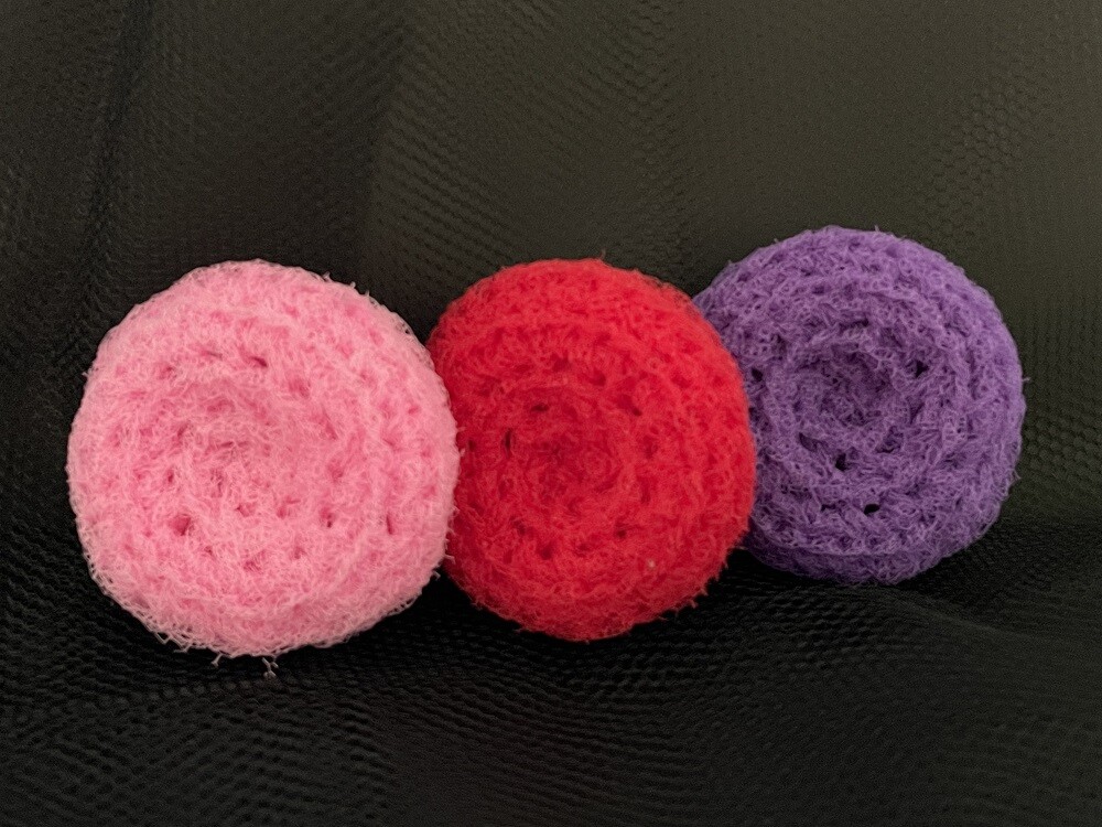 Nylon Net Scrubbies Crochet Pattern