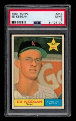 1961 Topps Set-Break #248 Ed Keegan PSA 9 MINT | eBay