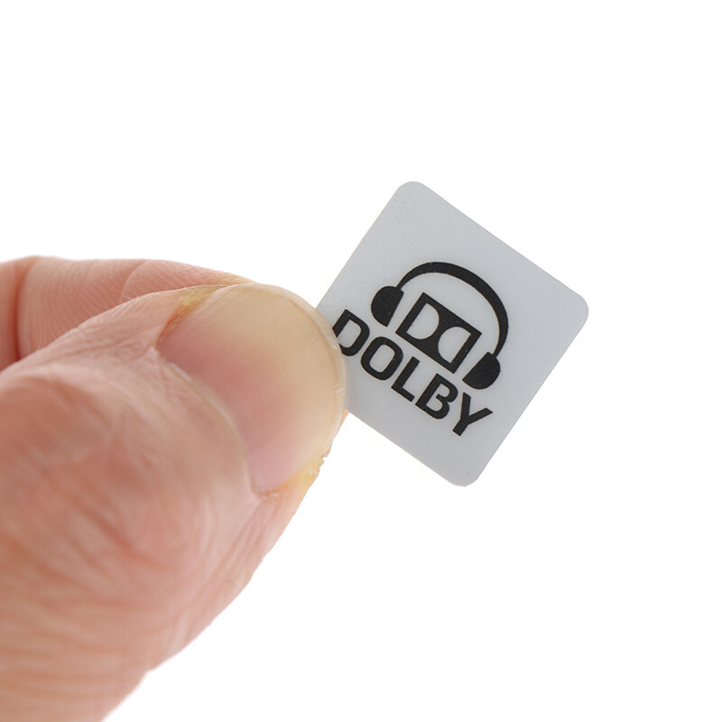 Dolby Surround Sound Labels Laptop Stickers Desktop Decor DIY Stickers ...