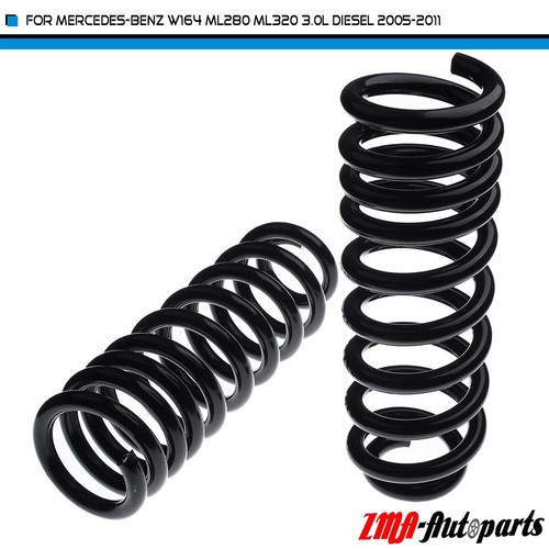 2x Coil Springs for Mercedes-Benz W164 ML280 ML320 3.0L Diesel 05-11 LH ...
