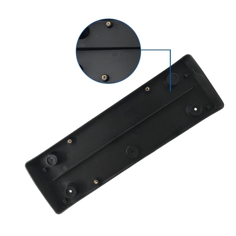 Bumper Mount License Plate Base ABS Plastic Precise Alignment Easy ...