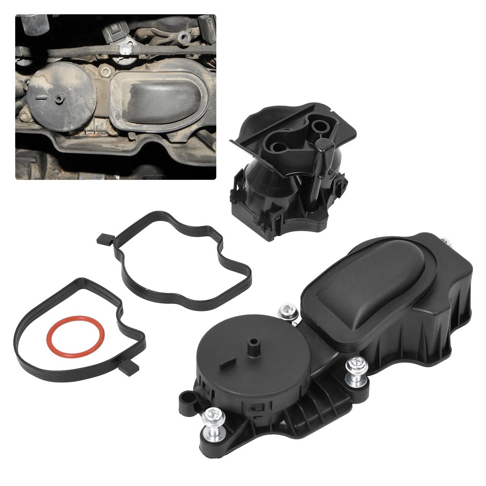 Engine Block Breather Valve Filter f. BMW M47 E46 E90 E91 318d 320d E60 ...