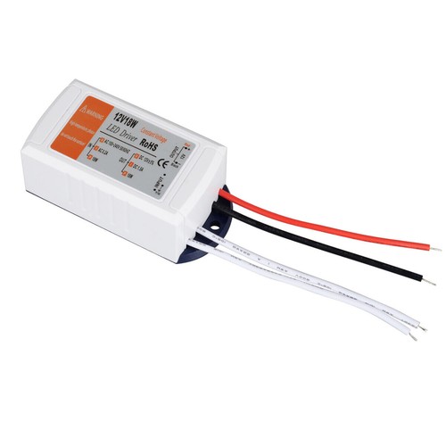 LED Driver AC 120V/240V to DC 12V Transformer Power Adapter Home ...