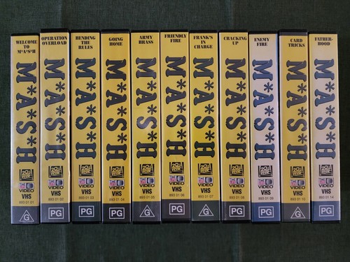 M*A*S*H VHS x 11 Tapes Bundle - MASH TV Series Collector's Edition ...