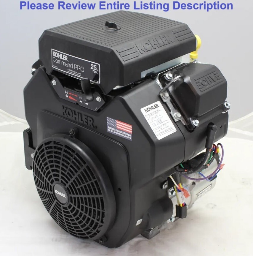 Kohler Command Pro CH740 25HP Engine to Replace CH640-3157 - 1.12 ...