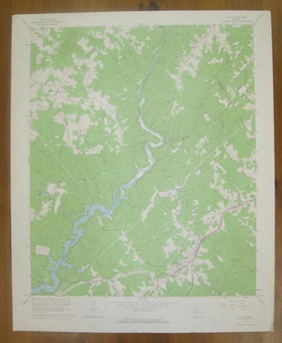 Lula, Georgia 1964 Original Vintage USGS Topo Map | eBay