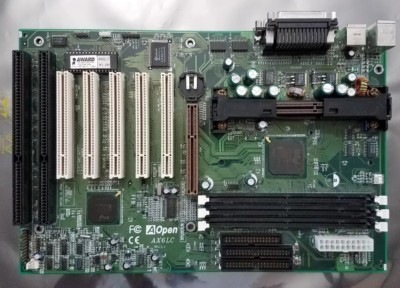AOpen AX6LC Motherboard Award PCI/PNP 686 Intel W83977TF-A FW82443LX ...