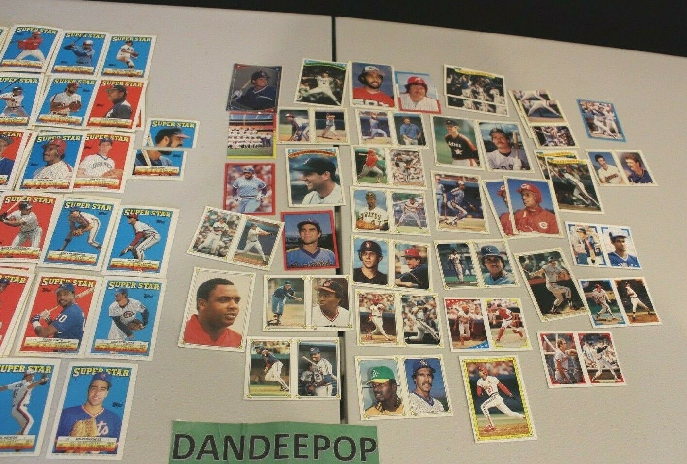 145 Topps 89 Stickers Assorted Handpicked Baseball Cards MLB Sports ...
