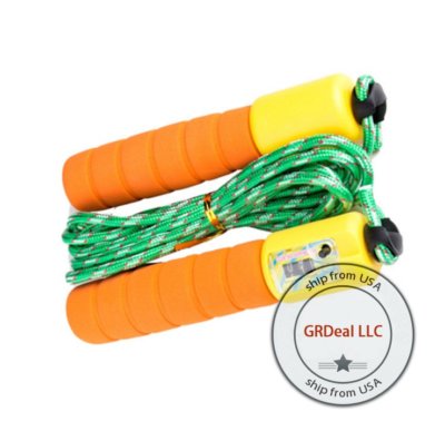 Lcd Jumping Adjustable Calorie Count Timer Skipping Jump Rope With ...