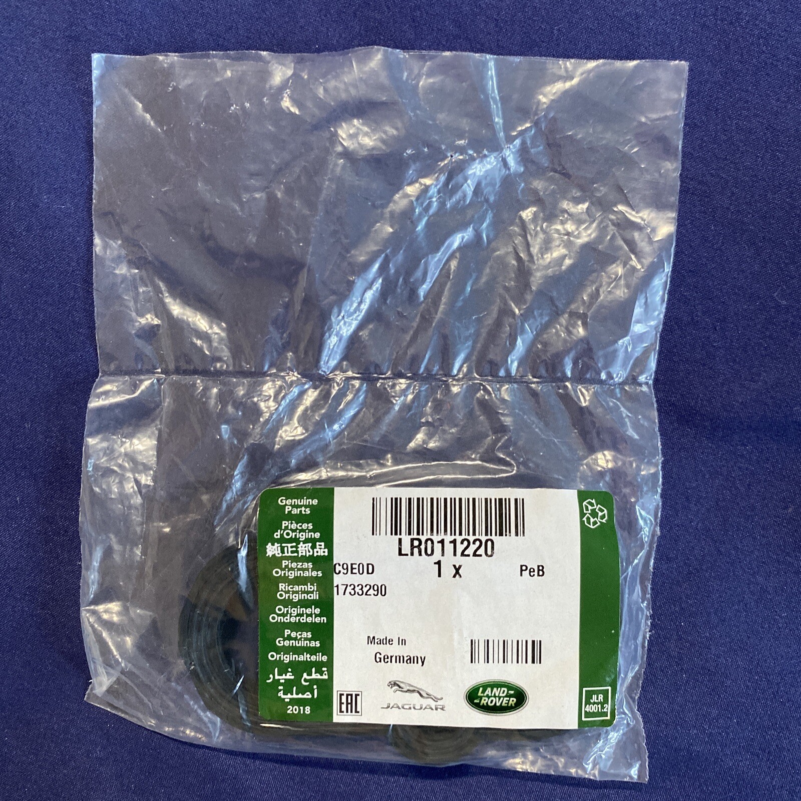 Land Rover LR4 L405 L322 Range Rover Sport Spark Plug Tube Seal Gasket ...