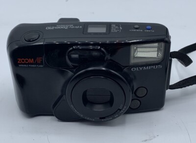 Olympus Zoom AF Infinity Zoom 210 Quartz date Film Camera As Is | eBay