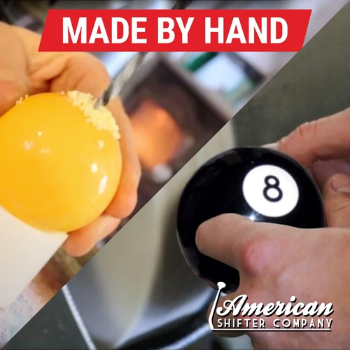 Pink Evergreen Tree Ivory Shift Knob w/ M16x1.5 Insert Shifter Auto ...