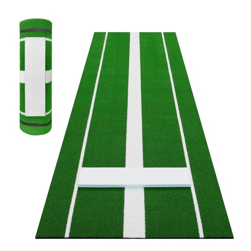 10x3ft Softball Pitching Mat-Portable Professional Mound,Non-Slip ...