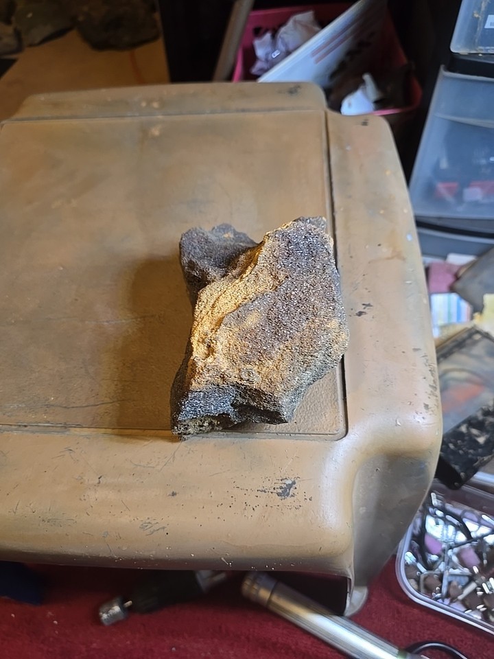 Meteorite: Primitive Achondrite Weight 2.4lb. semi Magnetic, Nice Shape ...