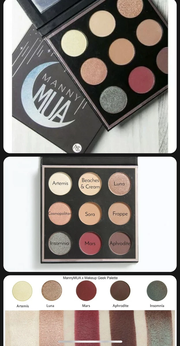 Makeup Geek Manny Mua Palette Swatches | Saubhaya Makeup