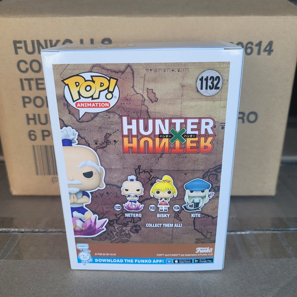 FUNKO POP JAPAN ANIME HUNTER X HUNTER ISAAC NETERO #1132 VINYL FIGURE ...