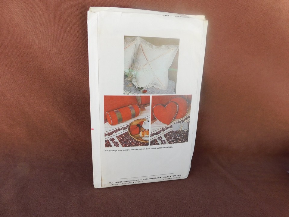 vtg Butterick Pillows Uncut Pattern 6816 | eBay