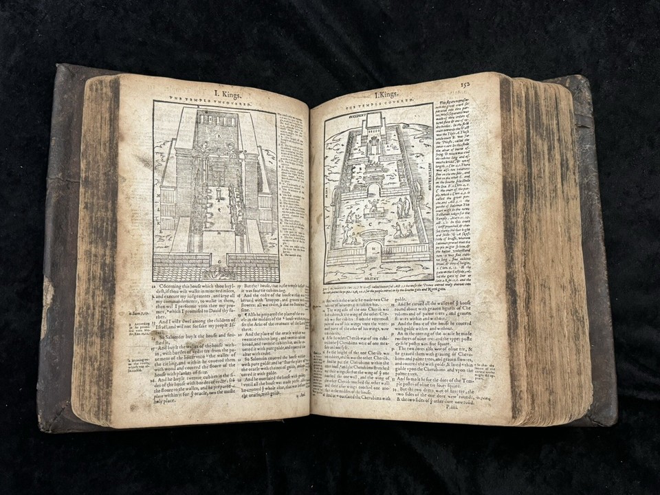 1560 First Edition GENEVA BIBLE Scottish Covenanter PLAYFAIR Manuscript ...