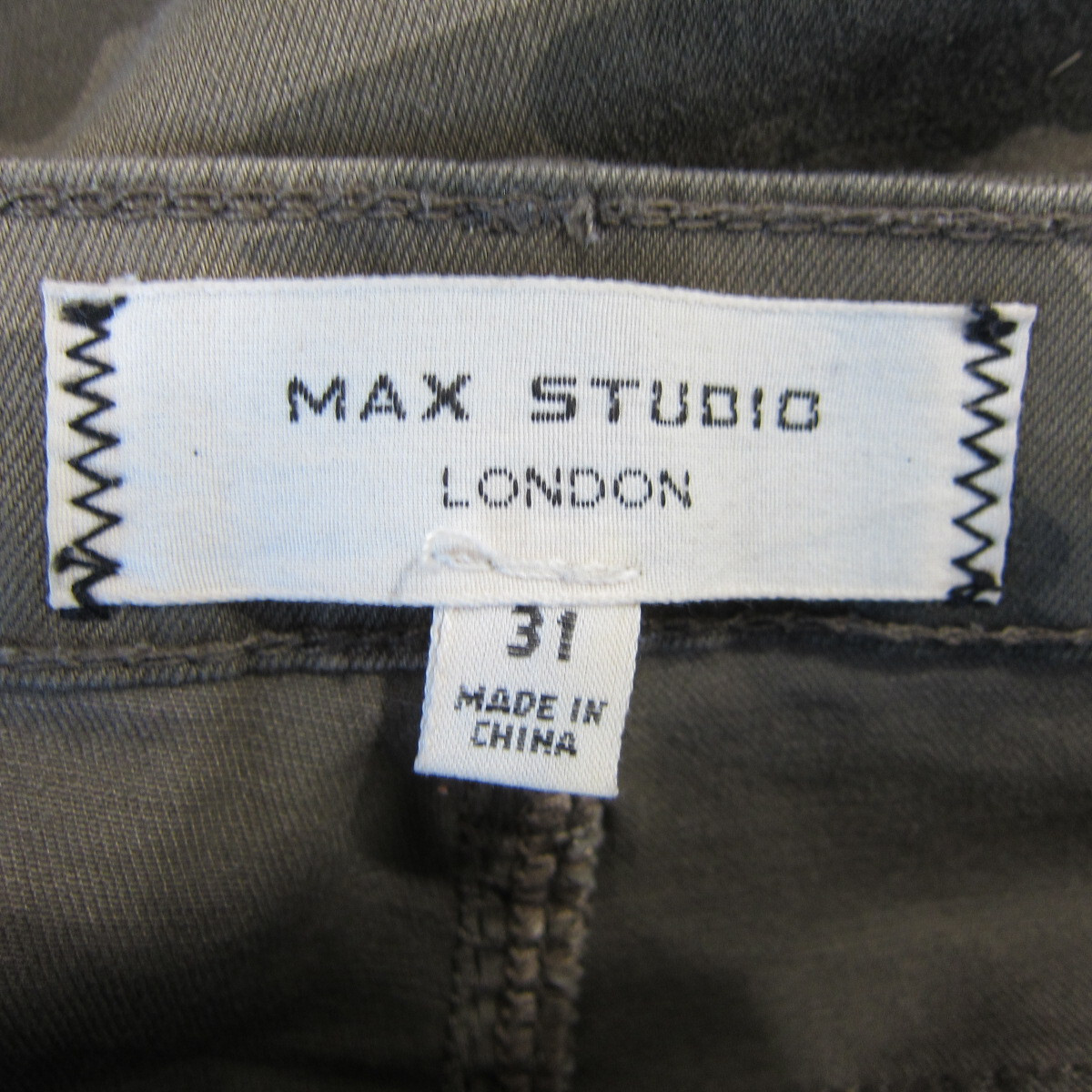Max Studio London Skinny Jeans, Brown Army Camo, Size… - Gem
