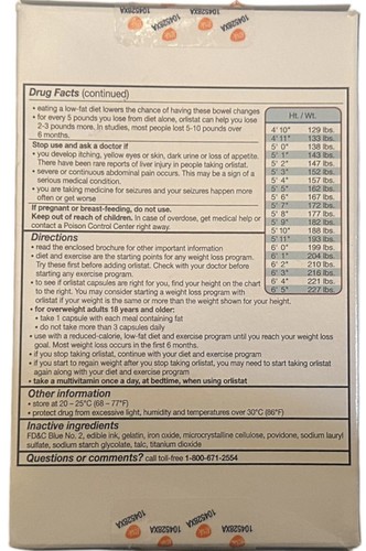 alli 60mg Weight Loss Pills - 120 Count for sale online | eBay