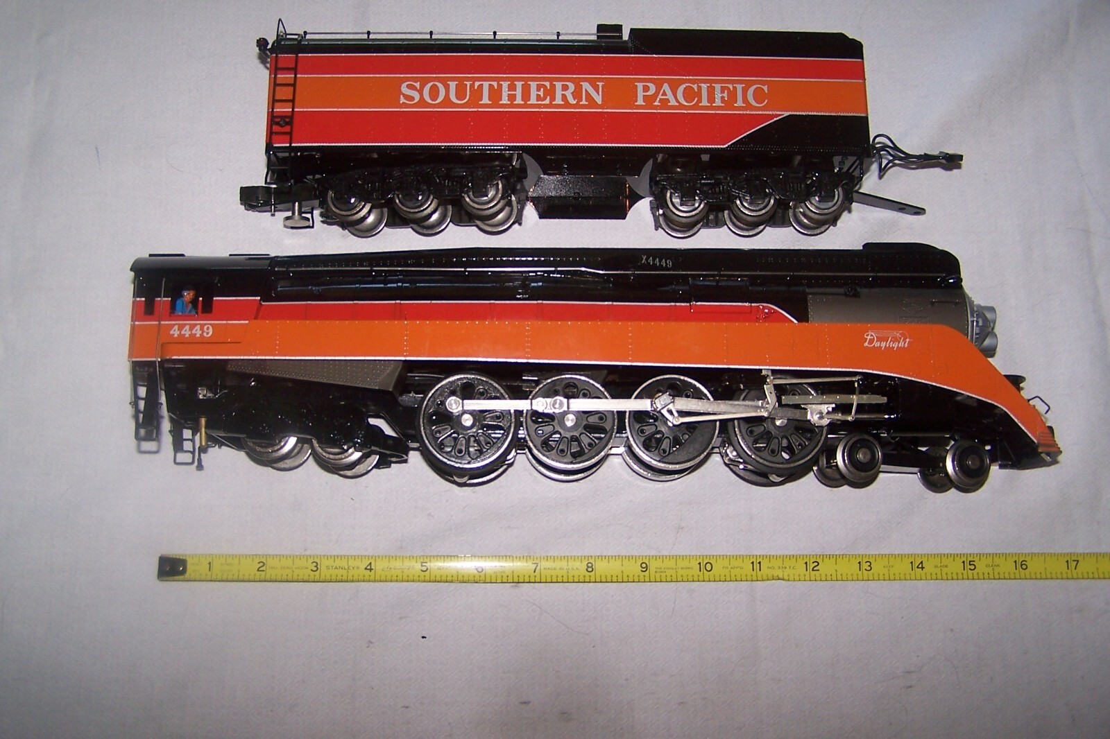 WILLIAMS # 5600 SOUTHERN PACIFIC 4-8-4 GS-4 DAYLIGHT STEAM ENGINE | eBay