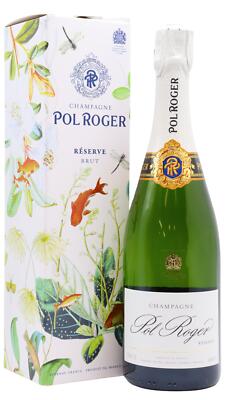 Pol Roger - Brut Reserve Champagne (Gift Box) 75cl | eBay UK