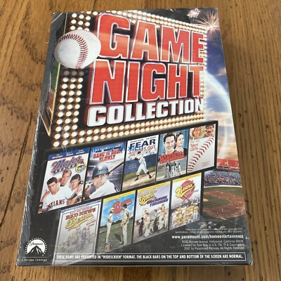 Game Night Collection Baseball Movies (DVD, 2007, Multi-Disc Set ...
