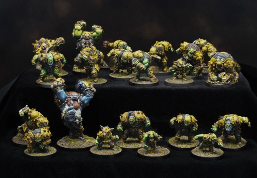 Greebo Games Orc Blood Bowl Team - Pro Painted | eBay