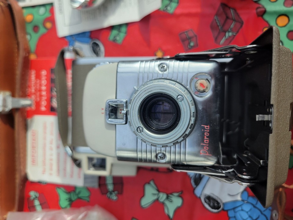 Vintage Polaroid 80A Highlander and case | eBay