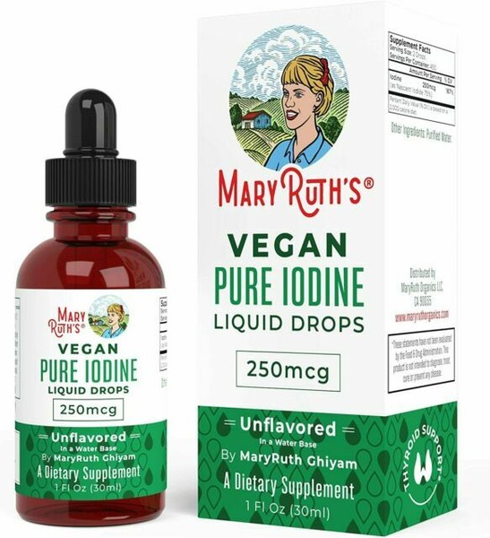 Mary Ruth Organics Nanscent Iodine Lquid Drops - 30ml for sale online ...