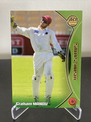 Y6 Graham Manou | Rising Stars | Southern Redbacks | Topps ACB Gold ...